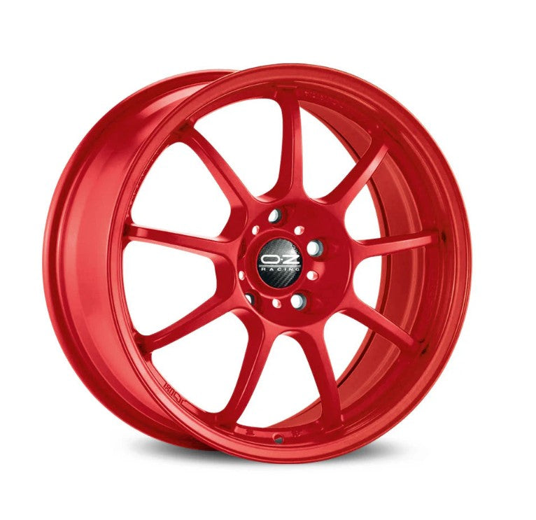 OZ Alleggerita HLT 5F 18x9 +40 5x120 - Red – Jspec Wheels