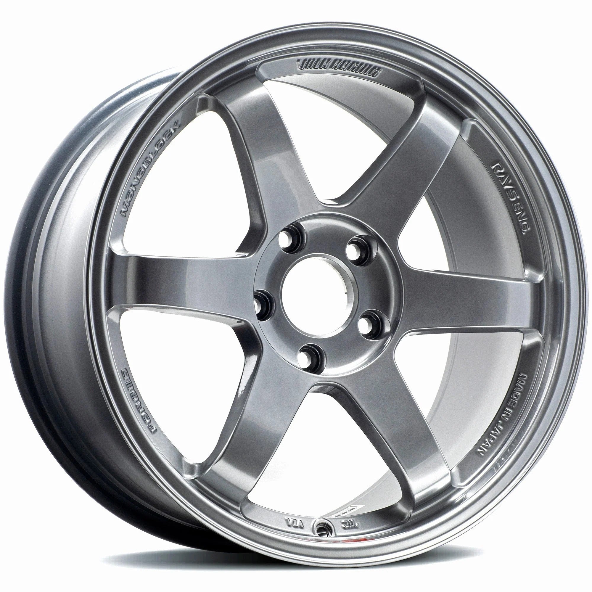 Volk Racing TE37SL 18x9.5 +38 5x120 - Formula Silver – Jspec Wheels