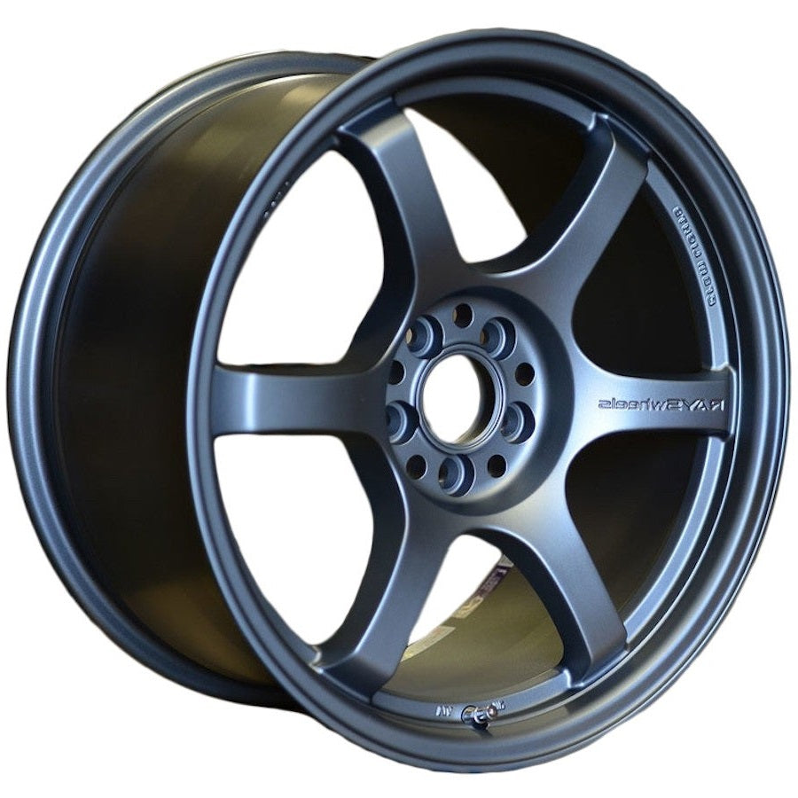 Rays Gram Lights 57DR 18x8.5 +37 5x100 - Gun Blue 2 – Jspec Wheels