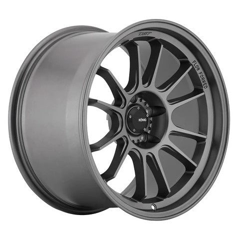 Konig Hypergram 18x8.5 +43 5x112 66.56CB - Matte Grey – Jspec Wheels