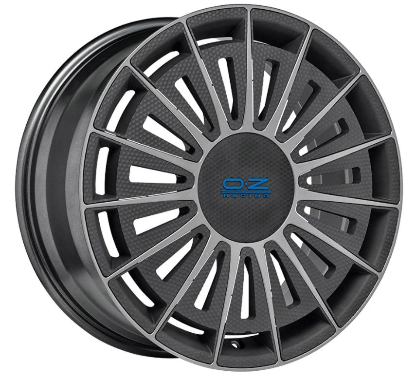 OZ Superturismo Aero E 19x8 +45 5x112 75CB - Star Graphite – Jspec Wheels
