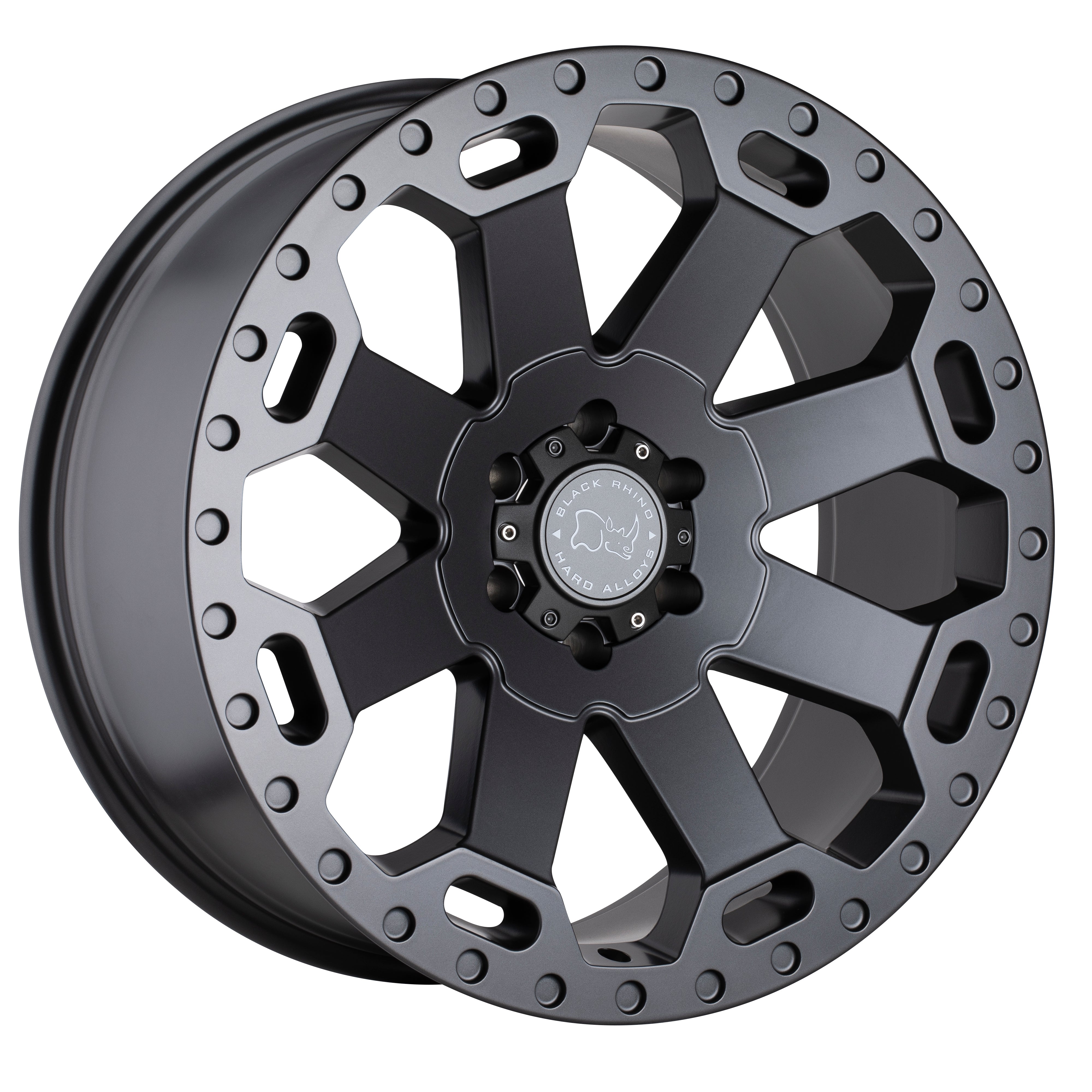 Black Rhino Warlord Matte Gunmetal – Jspec Wheels