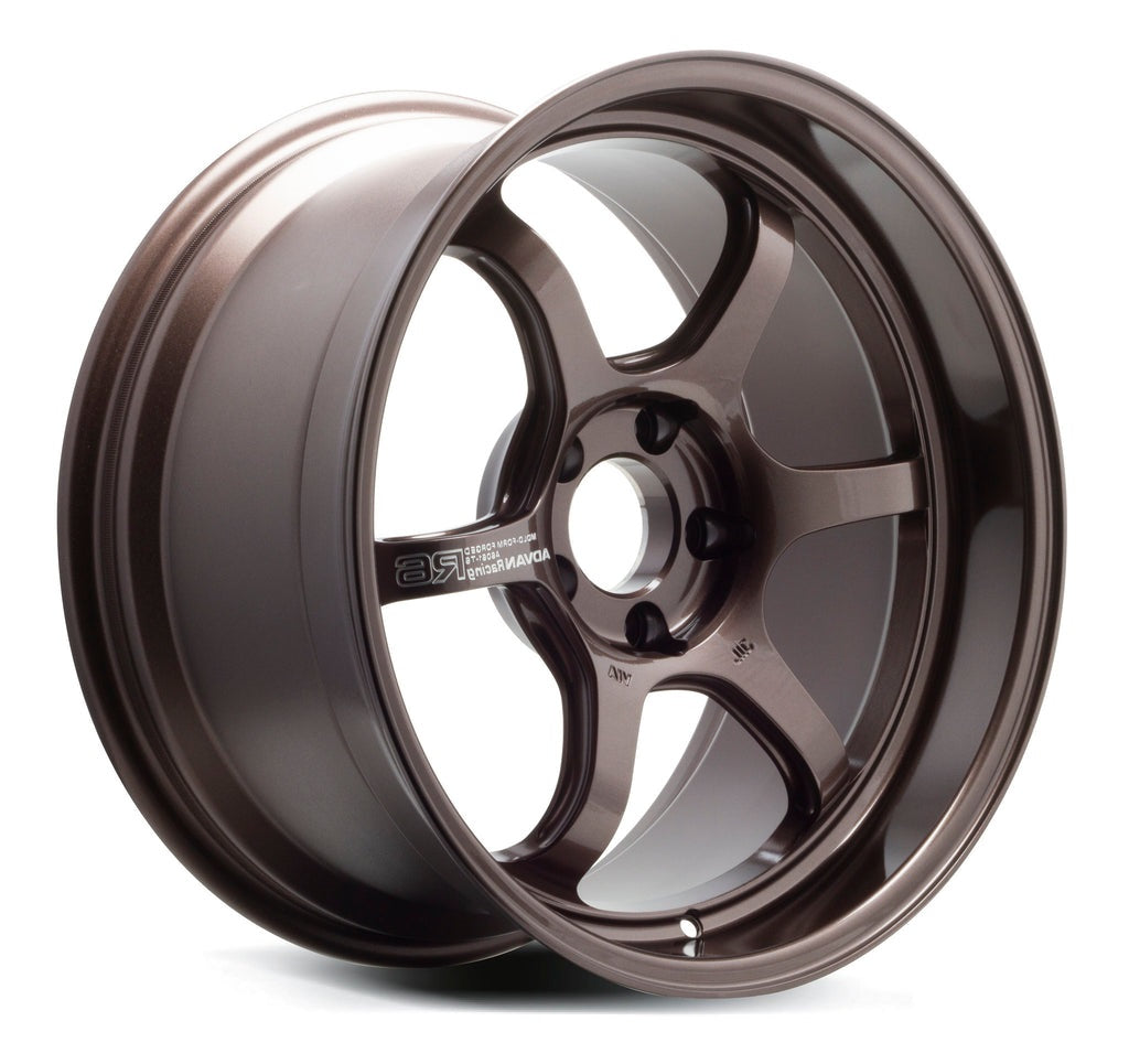 Advan Racing R6 18x9.5 +38 5x114.3 - Racing Copper Bronze – Jspec Wheels