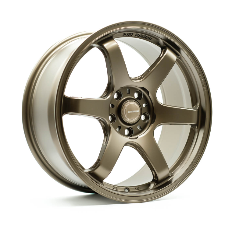 SuperSpeed RF06RR 18x9.5 +42 5x100 73.1CB Face 1 - Satin Bronze – Jspec ...